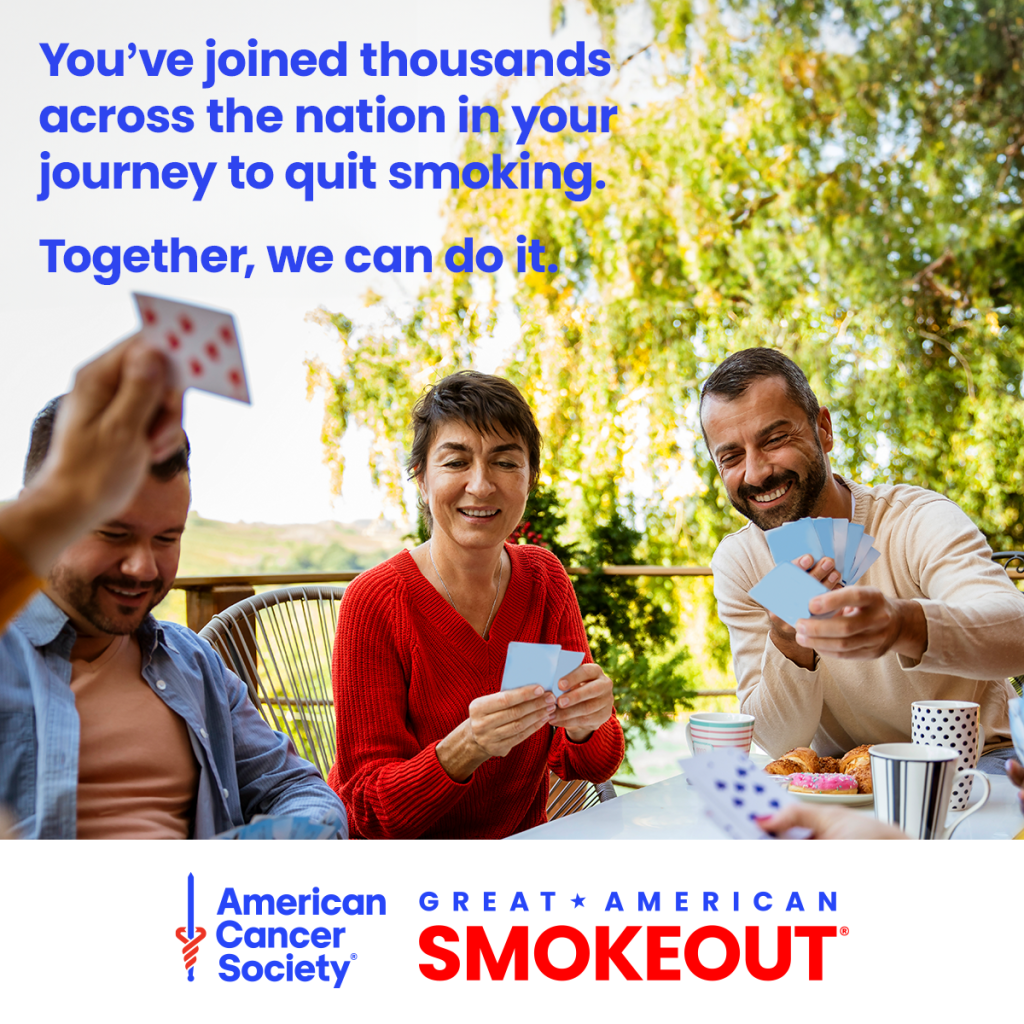 Together WE Can Do It: The Great American Smokeout 2024 - Tobacco Free WNY